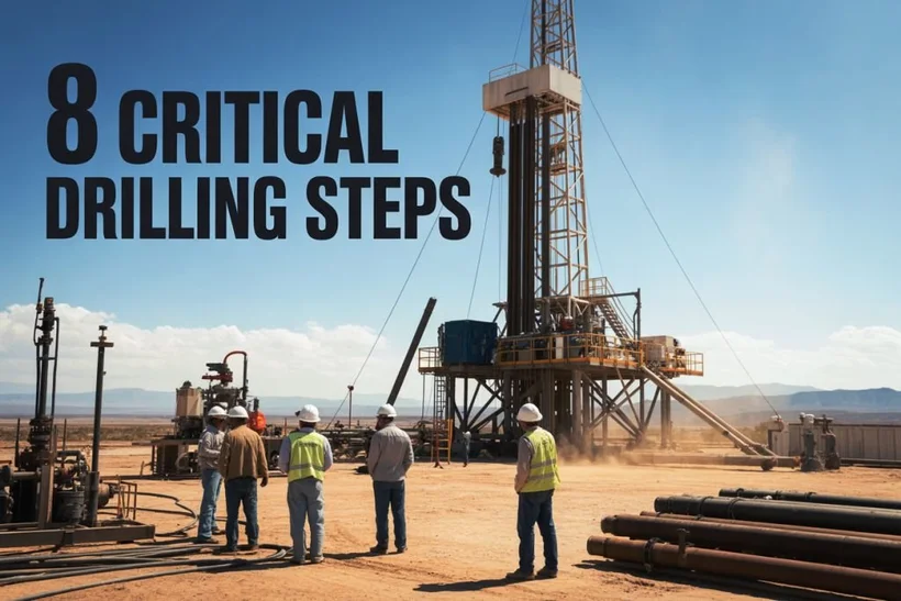 How to Drill an Onshore Well: 8 Critical Steps Explained - HSE Materials